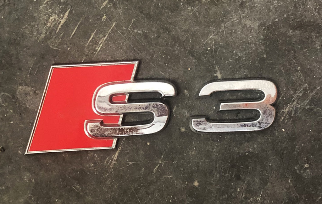 AUDI S3 8P - REAR BOOT BADGE (3 only) – HOUSE OF H.S.P