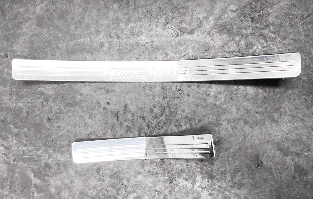 Mercedes C63 AMG 6.3 W204 - Door Kick Plates x4 – HOUSE OF H.S.P