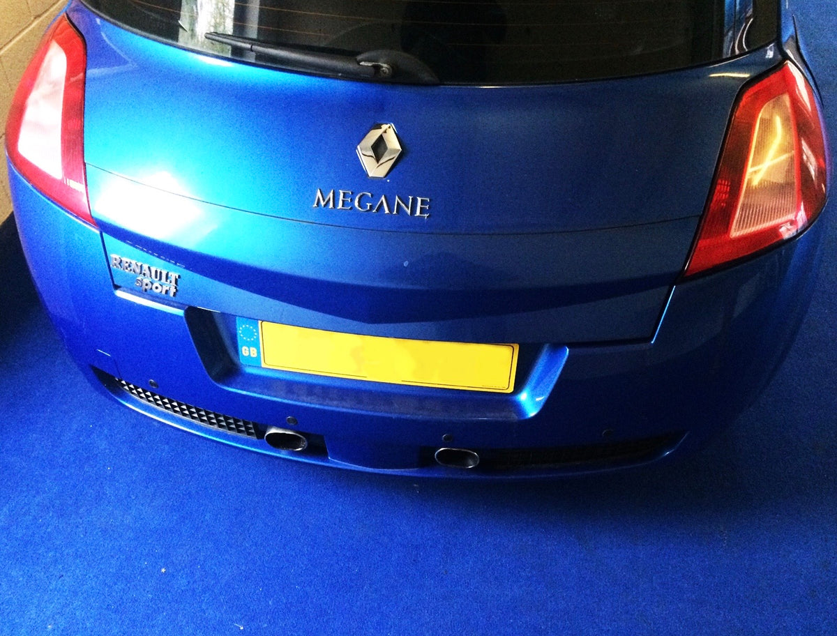 Renault Megane Sport R26 / 225 Rear Bumper ( Blue ) – HOUSE OF H.S.P